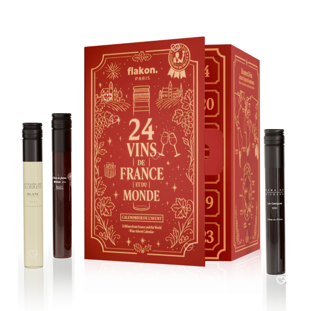 Calendrier De L'Avent Flakon | 24 Vins France - Monde